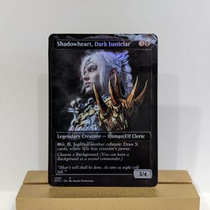 Shadowheart MTG Proxy | Custom Foil Magic Card | Baldur’s Gate 3 Cleric ...
