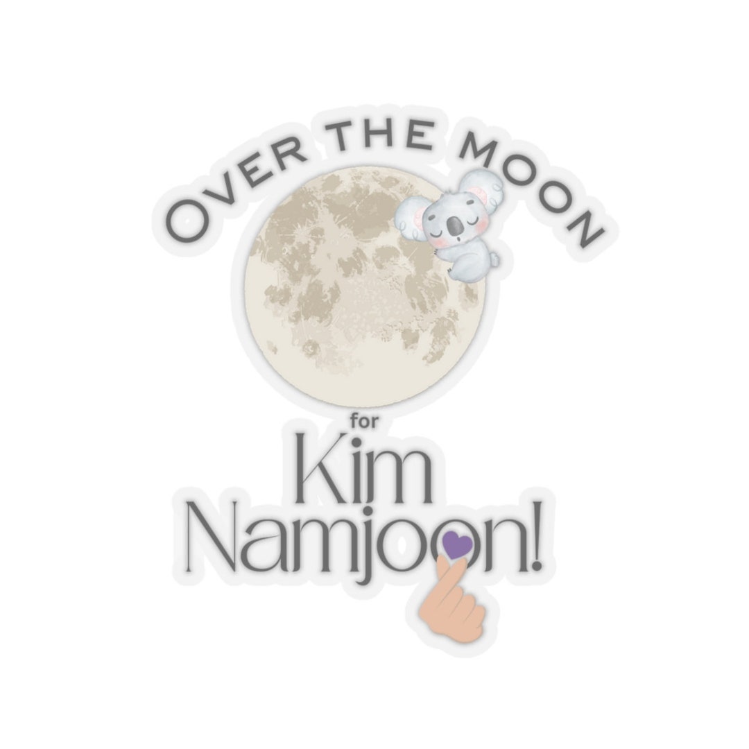 BTS Sticker Water Bottle Sticker Kim Namjoon Bangtan Boys Vinyl ...