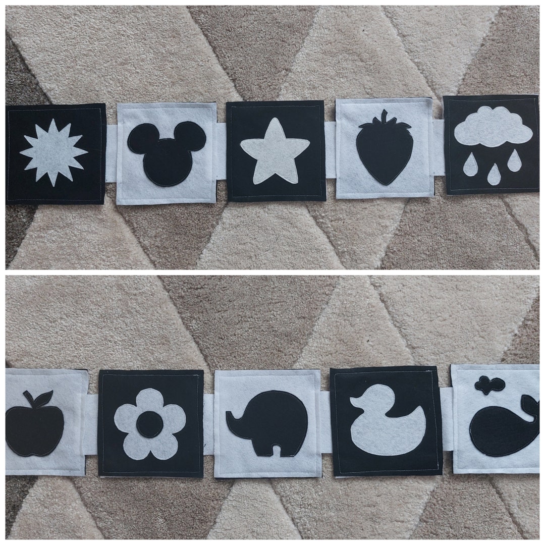 Baby Visual Stimulation Card - Etsy