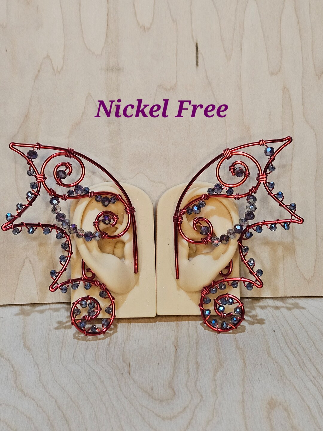 Adjustable Dragon Mermaid Bat Cuffs Hypoallergenic Aluminum Jewelry for ...