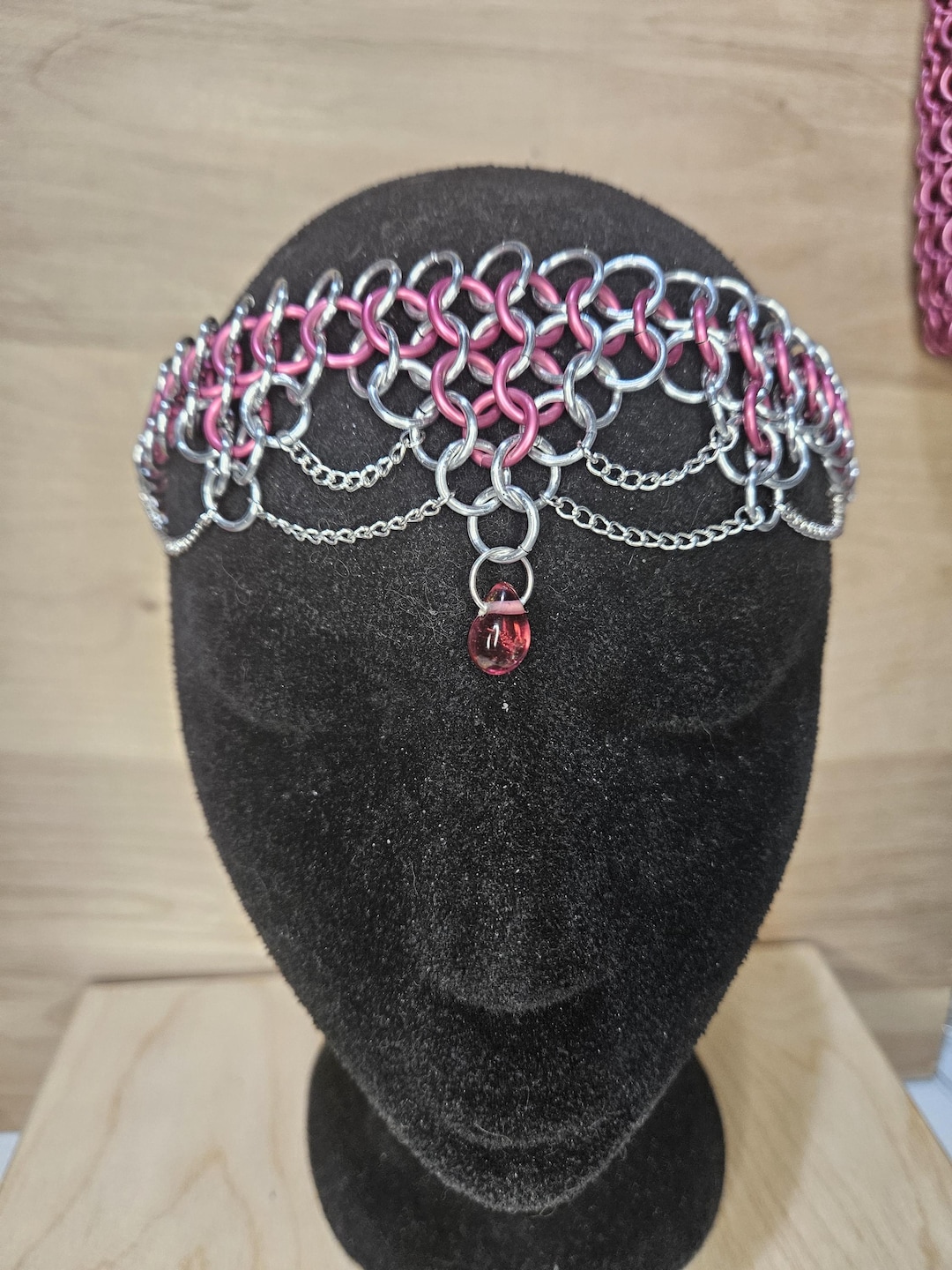 Medieval Chainmail Headdress – Handmade Armor-inspired Headpiece for ...