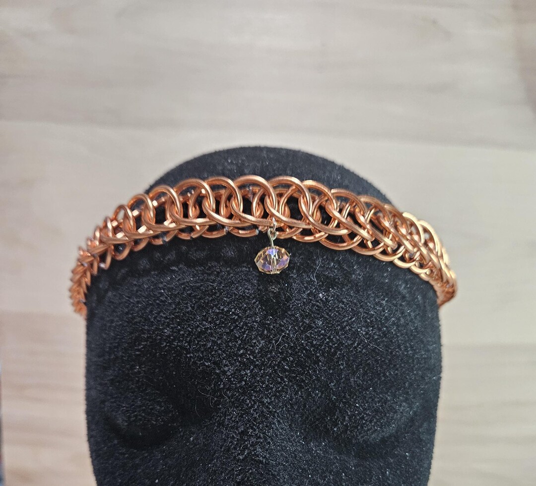 Handmade Chainmail Headdress: Medieval Armor Headpiece for Renaissance ...