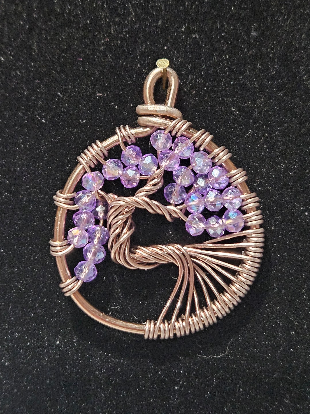 Small Handcrafted Family Tree of Life Pendant - Unique Gift for Her ...