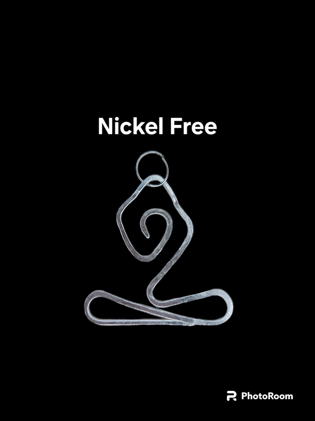 Wire Meditating Pose Minimalist Ornament - for Yoga and Meditation ...