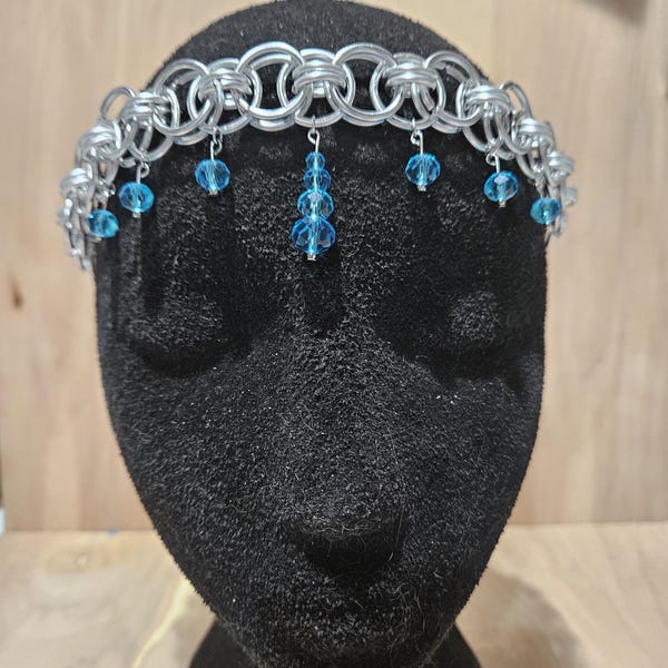 Chainmail Headdress - Etsy