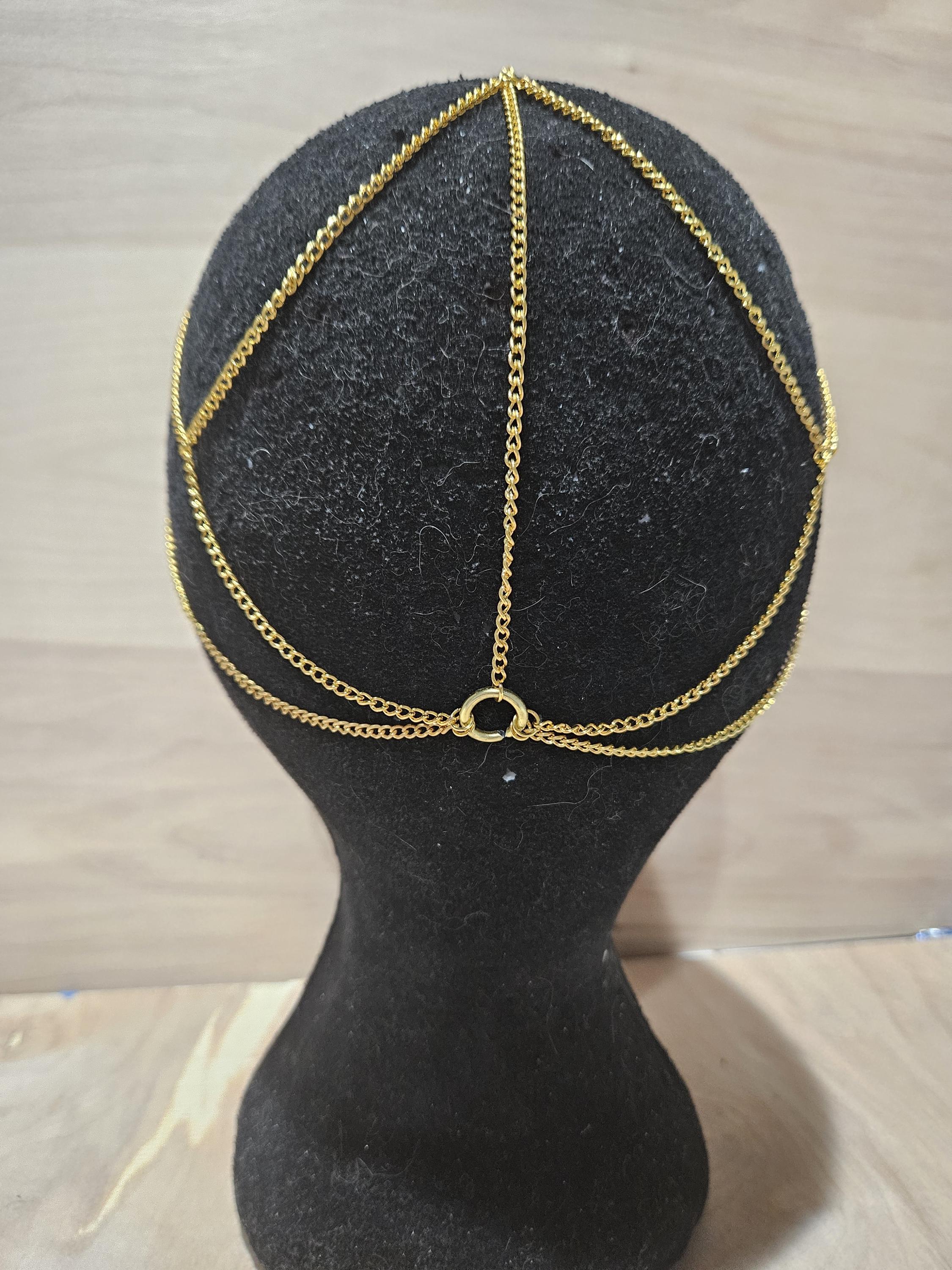 Medieval Chainmail Headdress – Handmade Armor-inspired Headpiece for ...