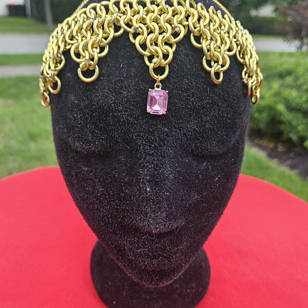 Chainmail Headdress - Etsy