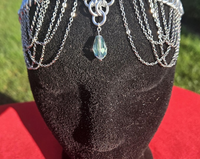 Medieval Chainmail Headdress Handmade Armor-inspired Headpiece for ...