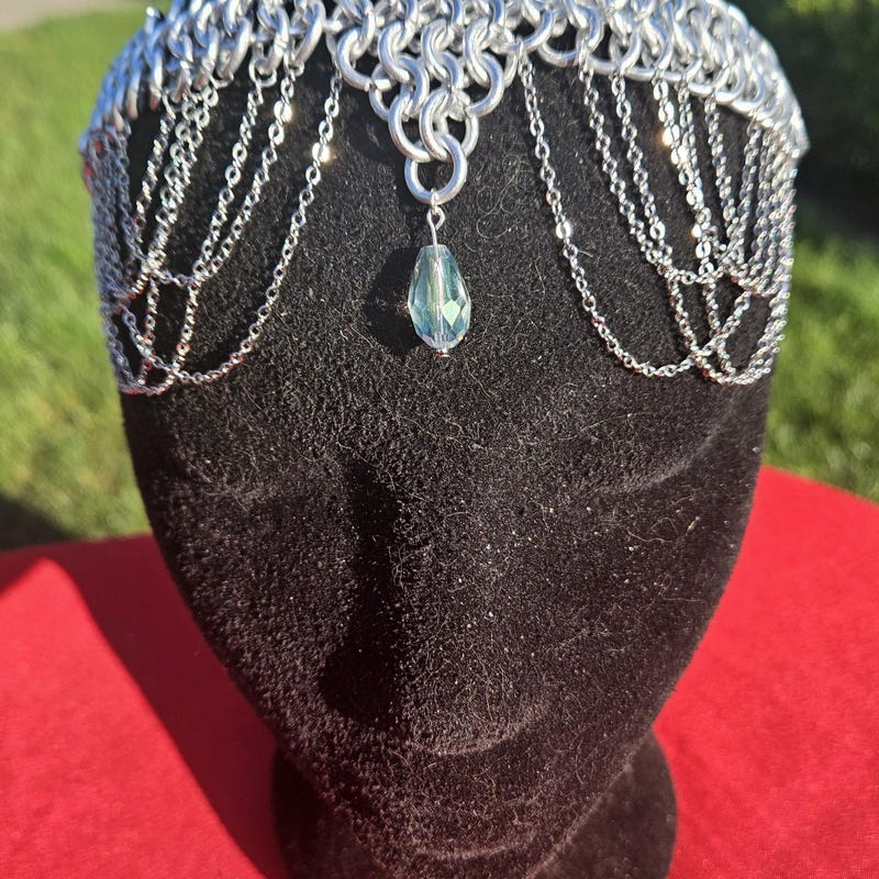 Chainmail Headdress - Etsy