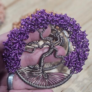 Multiple Color Options - Small Elegant Wall Mounted Tree of Life Wire ...