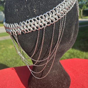 Medieval Chainmail Headdress – Handmade Armor-inspired Headpiece for ...