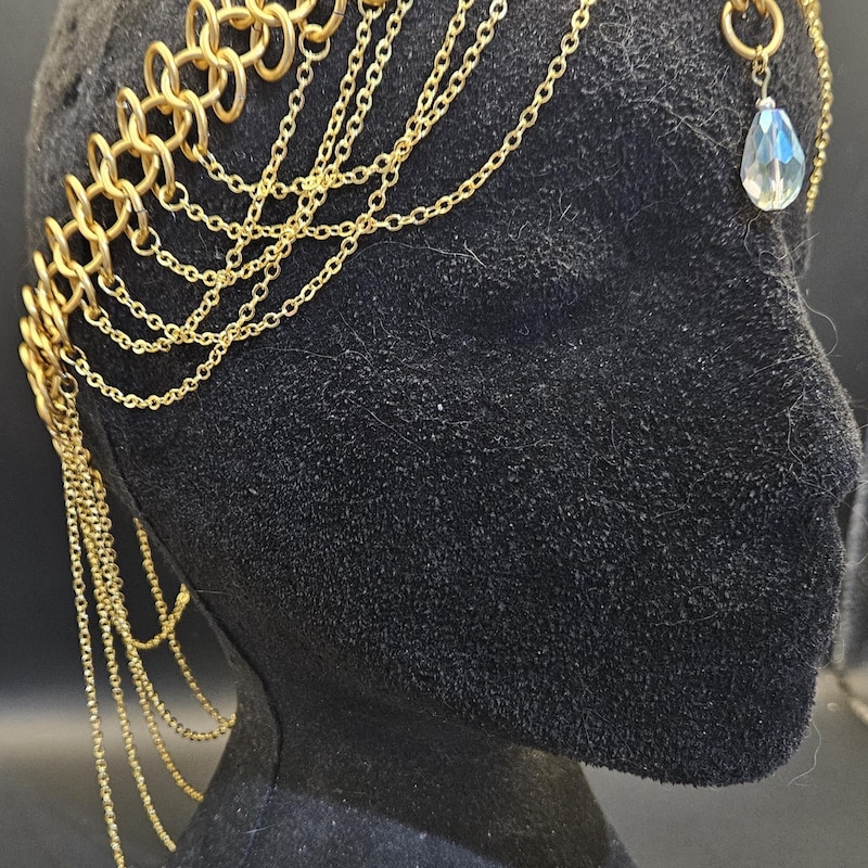 Chainmail Headdress - Etsy