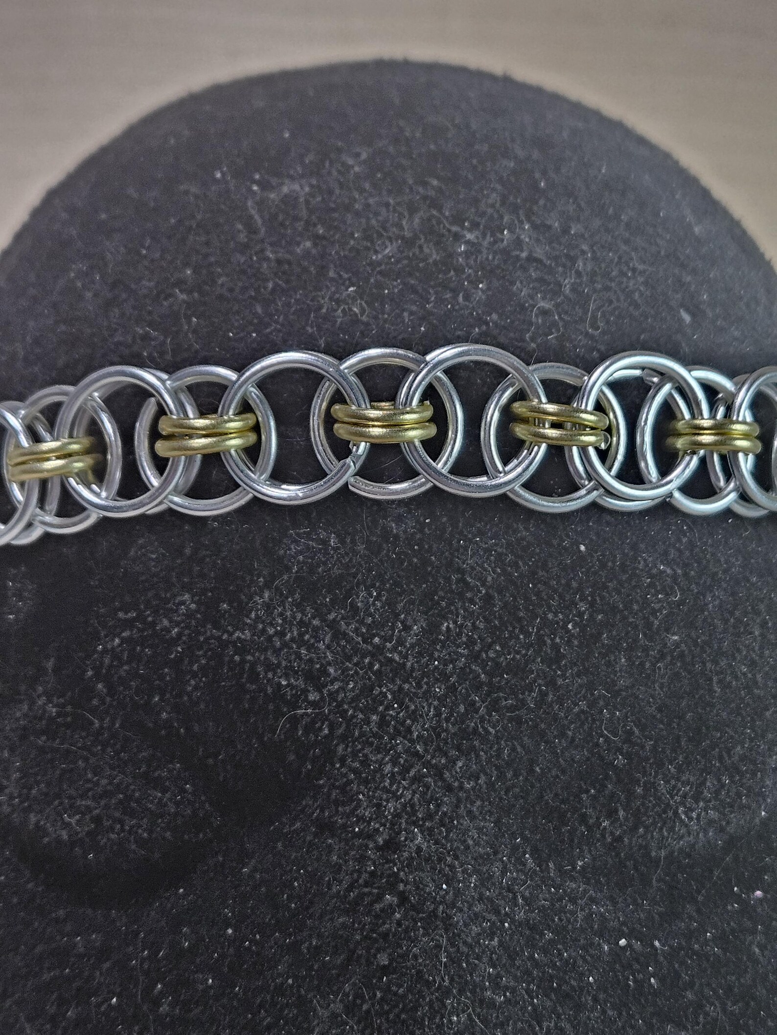 Medieval Chainmail Headdress – Handmade Armor-inspired, Helm Weave ...