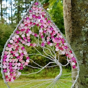 Handcrafted Wire Tree of Life Suncatcher - Stunning Indoor and Outdoor ...
