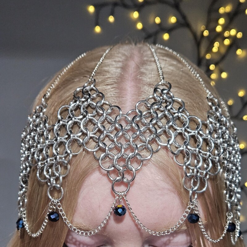 Chainmail Headdress - Etsy