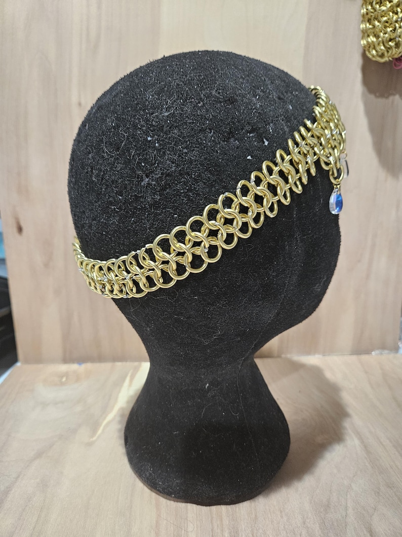 Medieval Chainmail Headdress – Handmade Armor-inspired Headpiece for ...