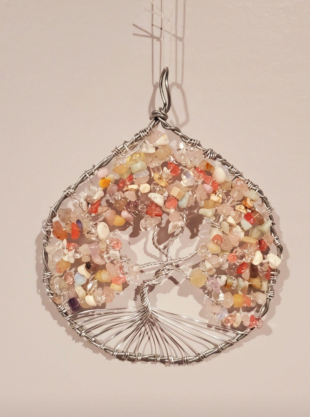 Wire Tree of Life Suncatcher: Handcrafted Indoor/outdoor Decor - Etsy