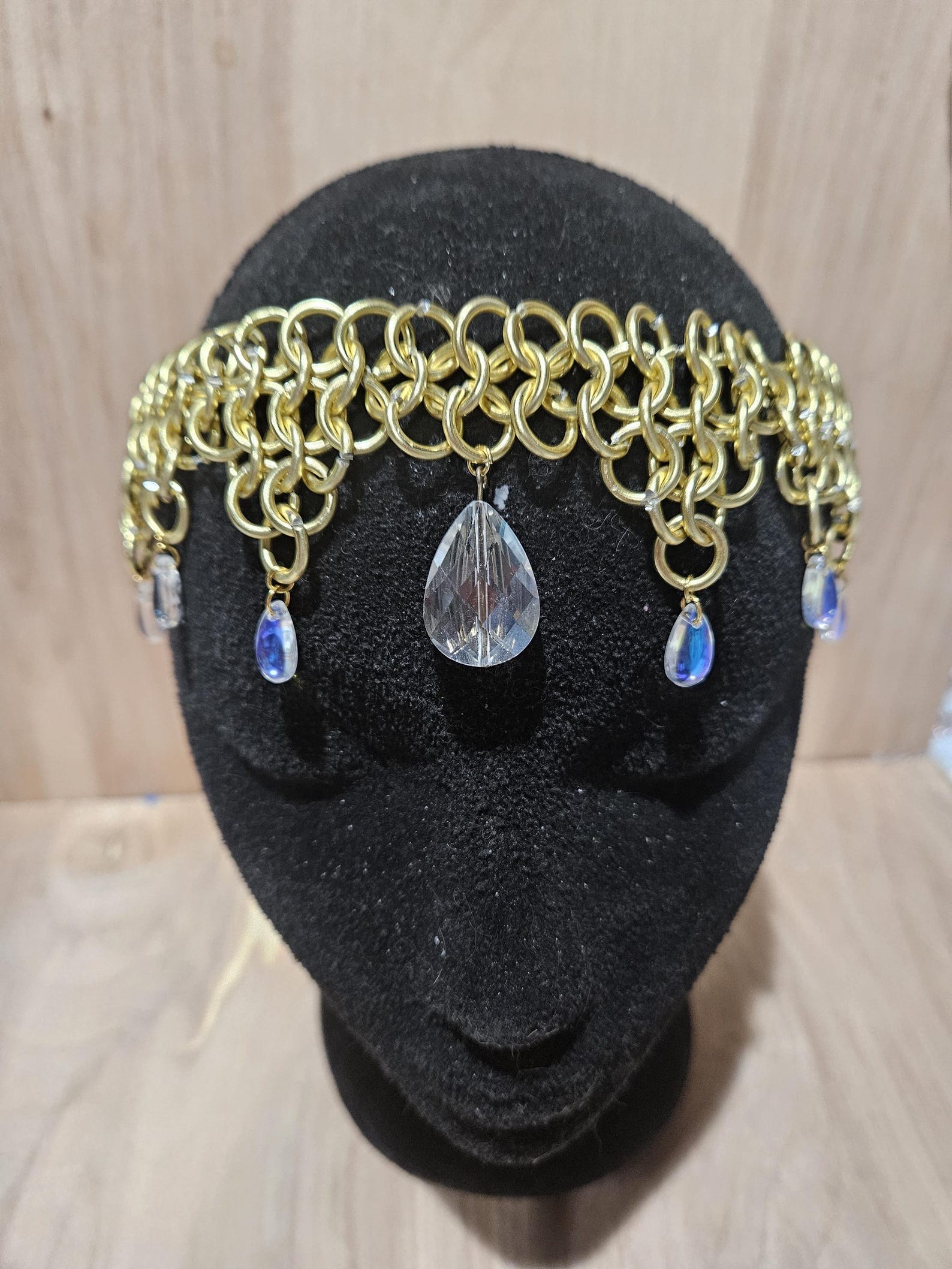 Medieval Chainmail Headdress – Handmade Armor-inspired Headpiece for ...