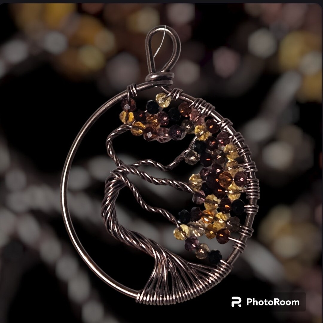 Tree of Life Wire-wrapped Ornament Festive Yggdrasil Tree Stocking ...