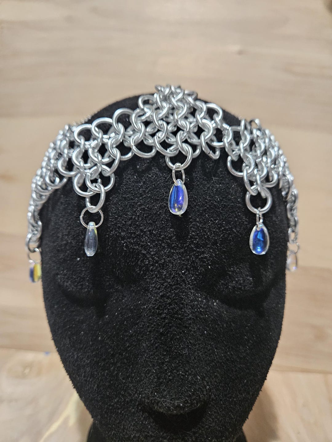Medieval Chainmail Headdress – Handmade Armor-inspired Headpiece for ...