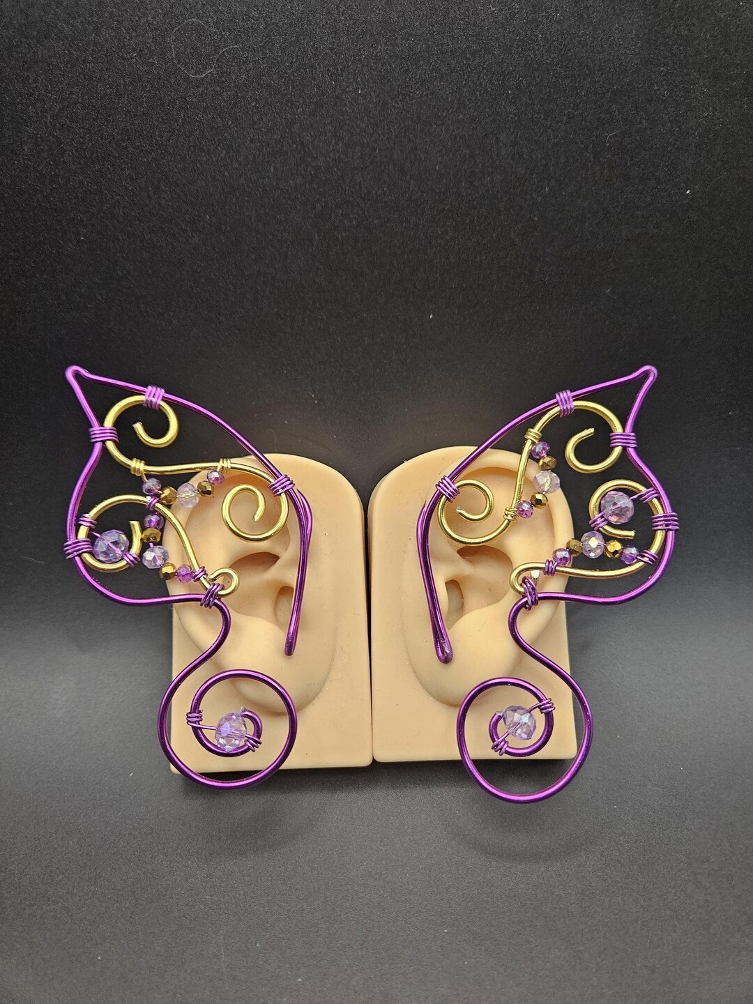 Adjustable Elf Ear Cuffs: Hypoallergenic Aluminum Fairy Jewelry - Etsy