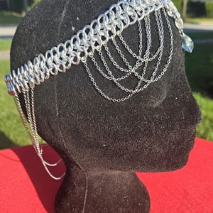 Medieval Chainmail Headdress – Handmade Armor-inspired Headpiece for ...