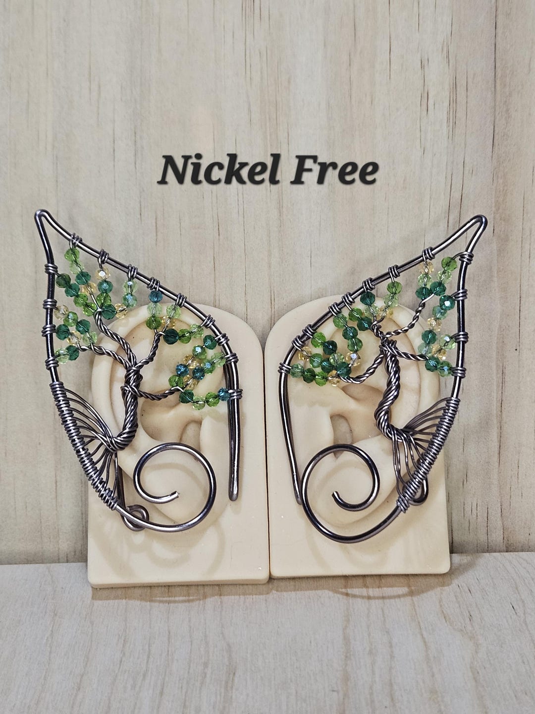 Adjustable Elf Ear Cuffs: Hypoallergenic Aluminum, Nickel-free Elven ...