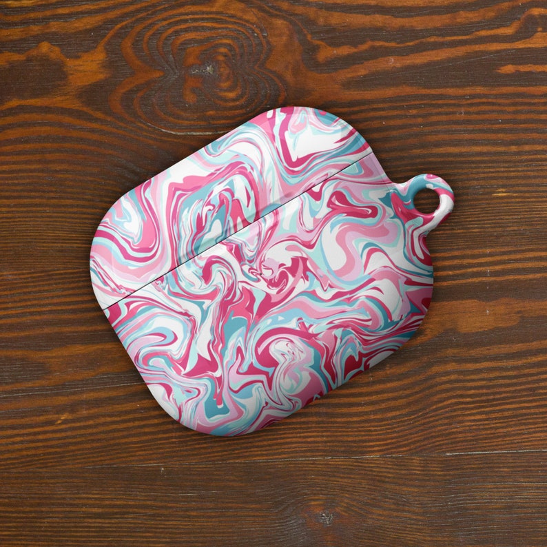 Surreal PC Airpods® Pro & Gen 1, 2, 3 Headphone Case With Unique pink ...