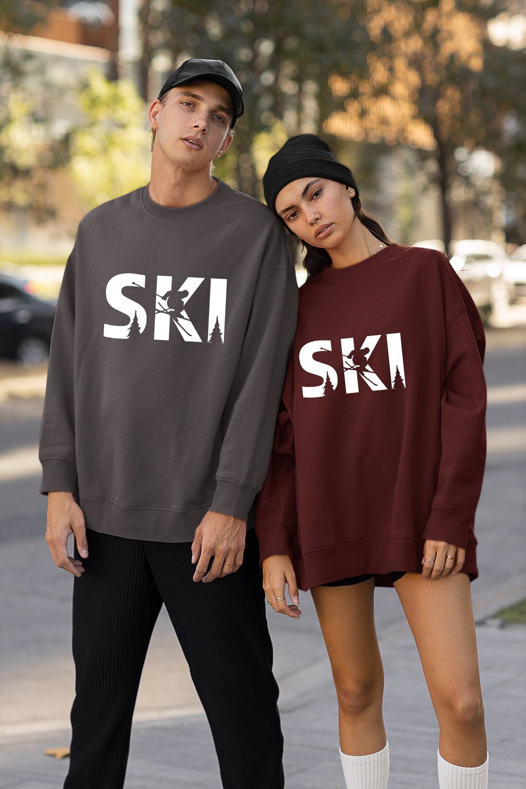 Ski Sweatshirt Winter Sweatshirt Ski Sweater Apres Ski - Etsy