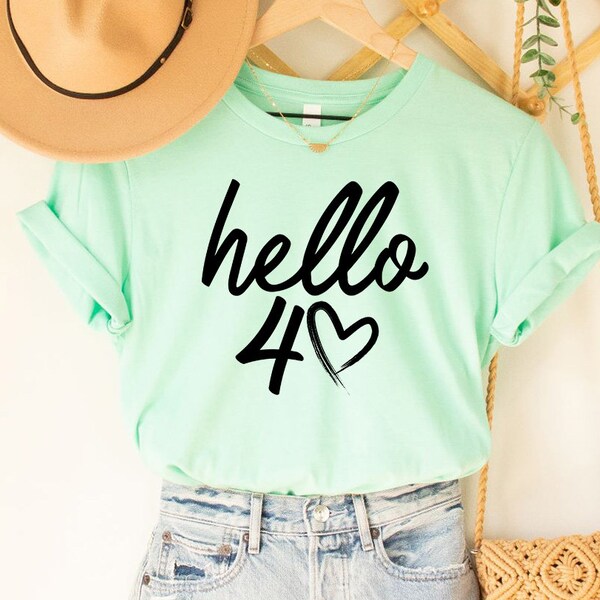 Hello 40 Etsy