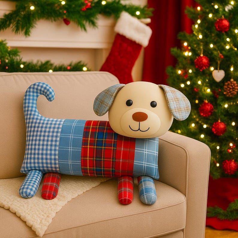 Dog Pillow Sewing Pattern PDF, Memory Toy From Old Clothes, 2 Sizes - Etsy
