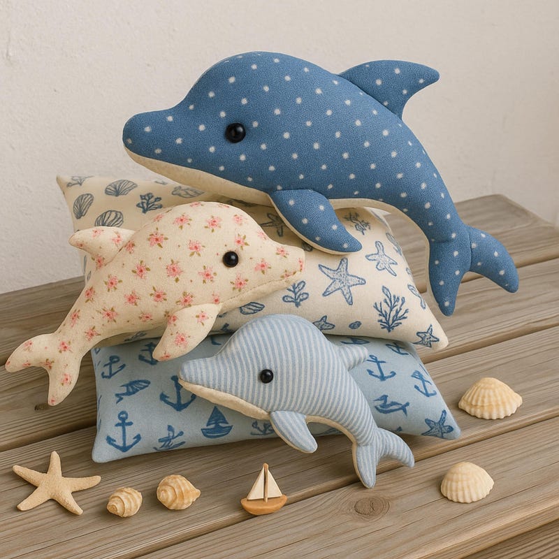 Dolphin Fabric - Etsy