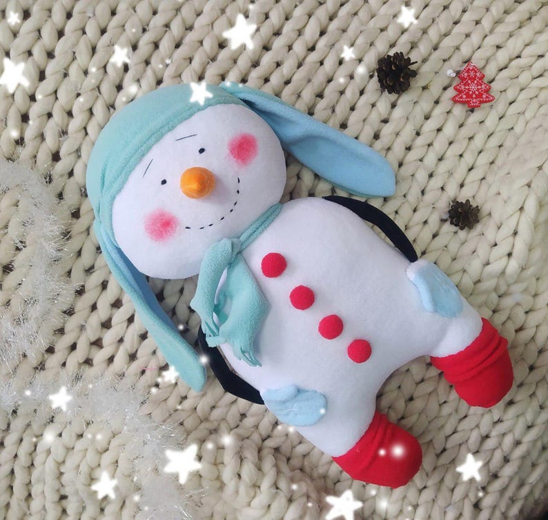 DIY Snowmen, Primitive Snowman Pattern to Sew Christmas Sewing ...