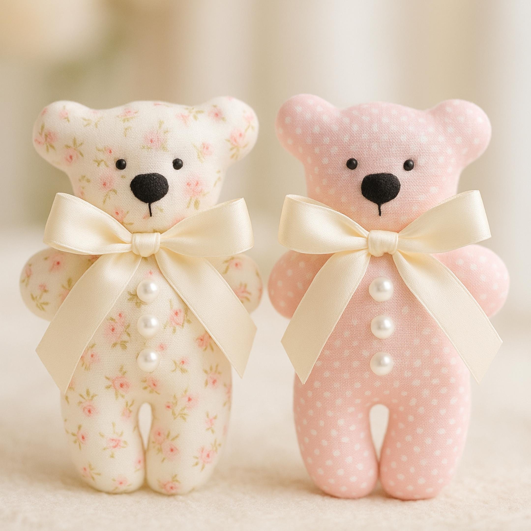Teddy Bear Sewing Pattern: Easy DIY Stuffed Animal (PDF Download, 3 ...