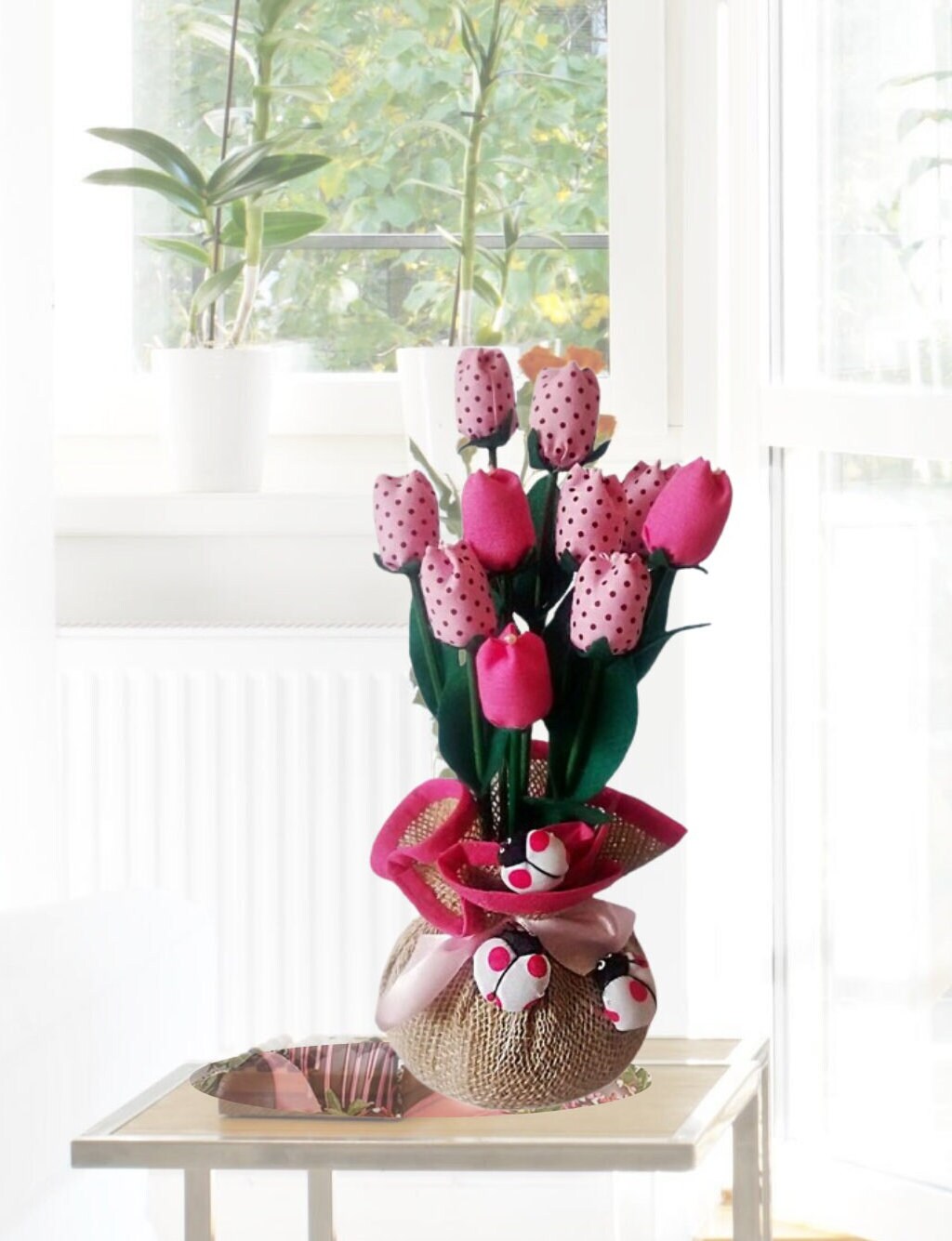 DIY, Tilda Tulip, Easter Decor Pattern, Easter Decor DIY, Tulip ...