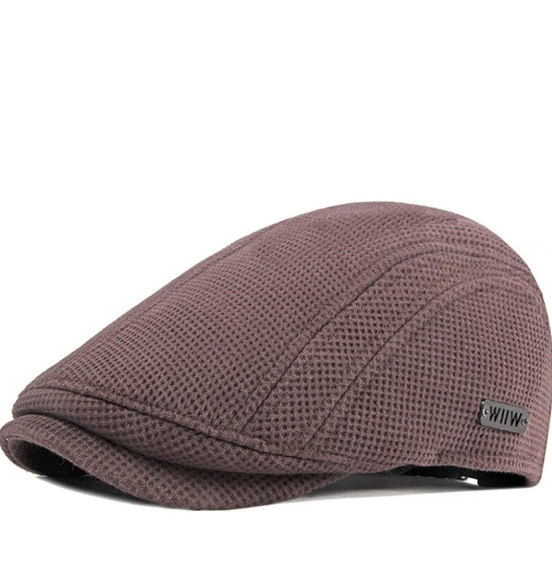 Mens Mesh Gatsby Cap Adjustable Summer Newsboy Hat Beret Cabbie Hat ...