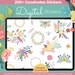 Digital Sticker Bundle, Aesthetic Stickers for Goodnotes Digital ...