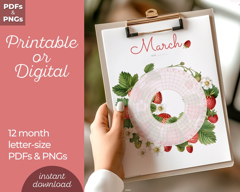 12-month Habit Tracker Bundle | Print & Digital Planner Template ...