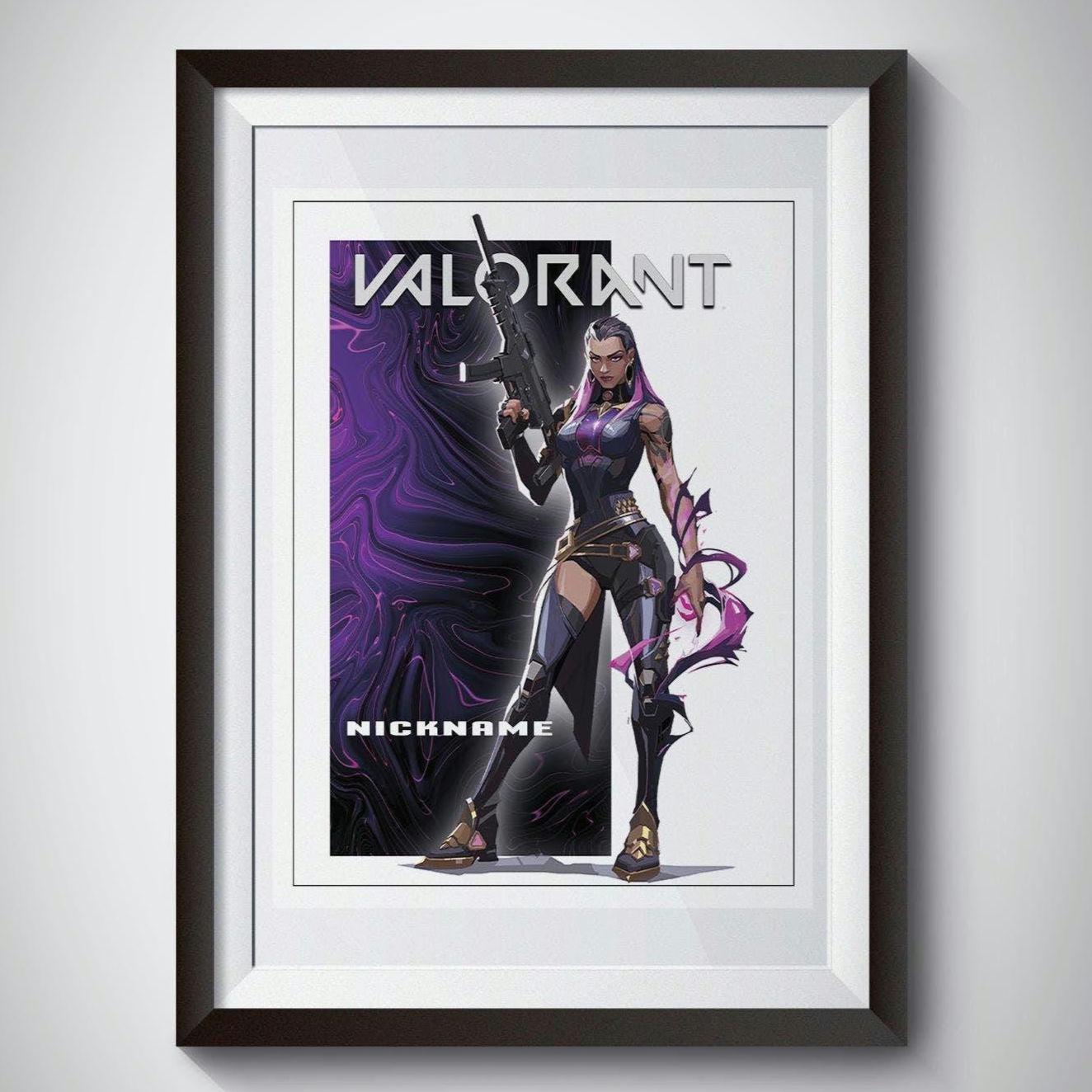 Valorant Reyna Reyna Valorant Art Valorant Poster Riot Games - Etsy
