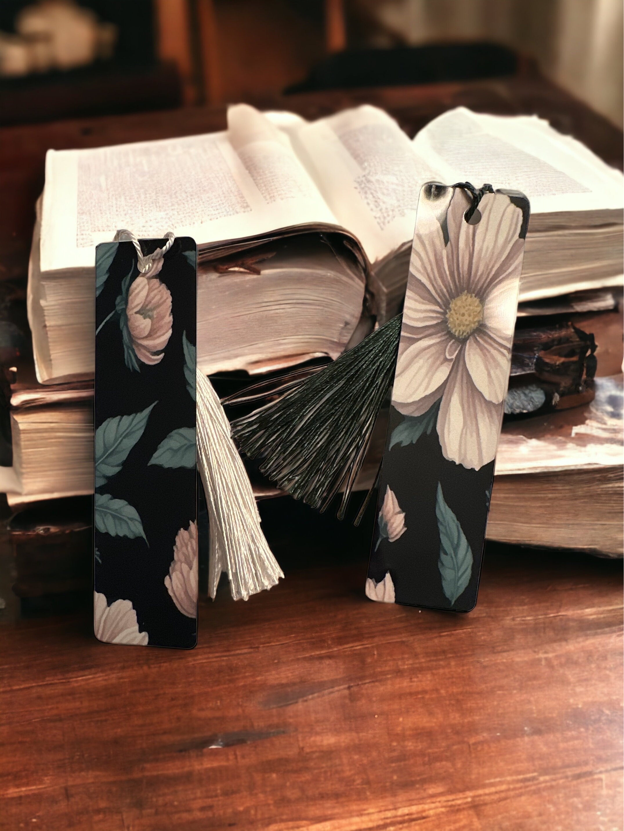 Metal Bookmark, Floral Bookmarks, Pretty Bookmarks - Etsy