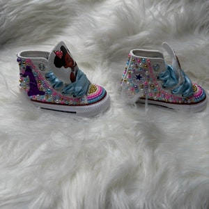 Kids Custom Purple or Blue Butterfly Crocs - Etsy