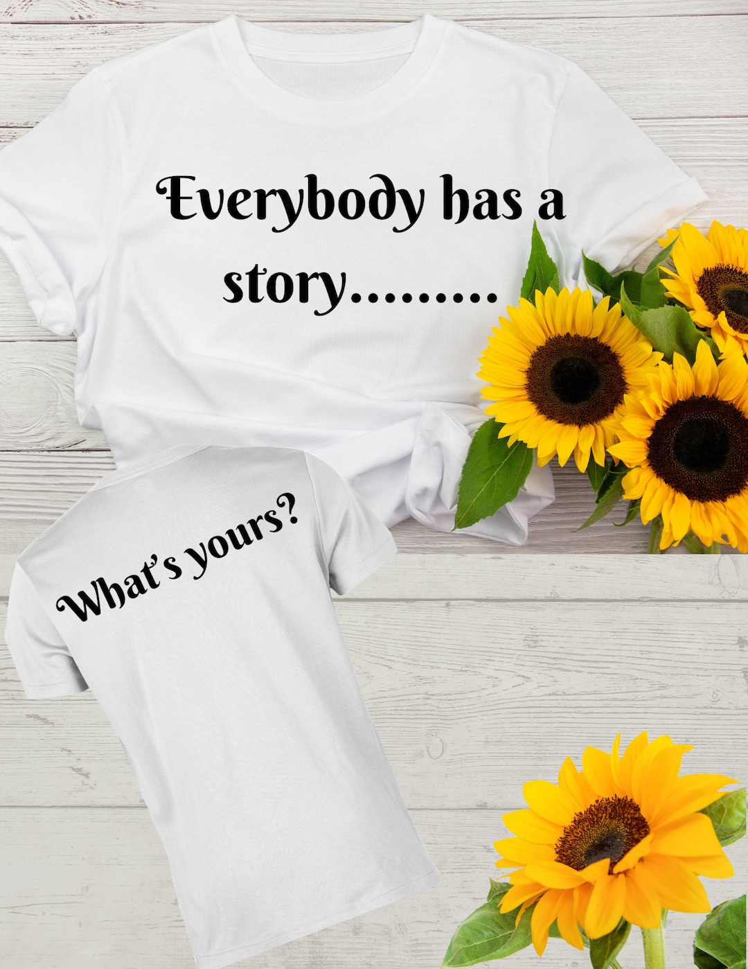 Everybody Has A Story SVG File - Etsy