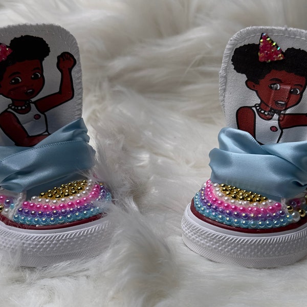 Baby Bling Converse - Etsy