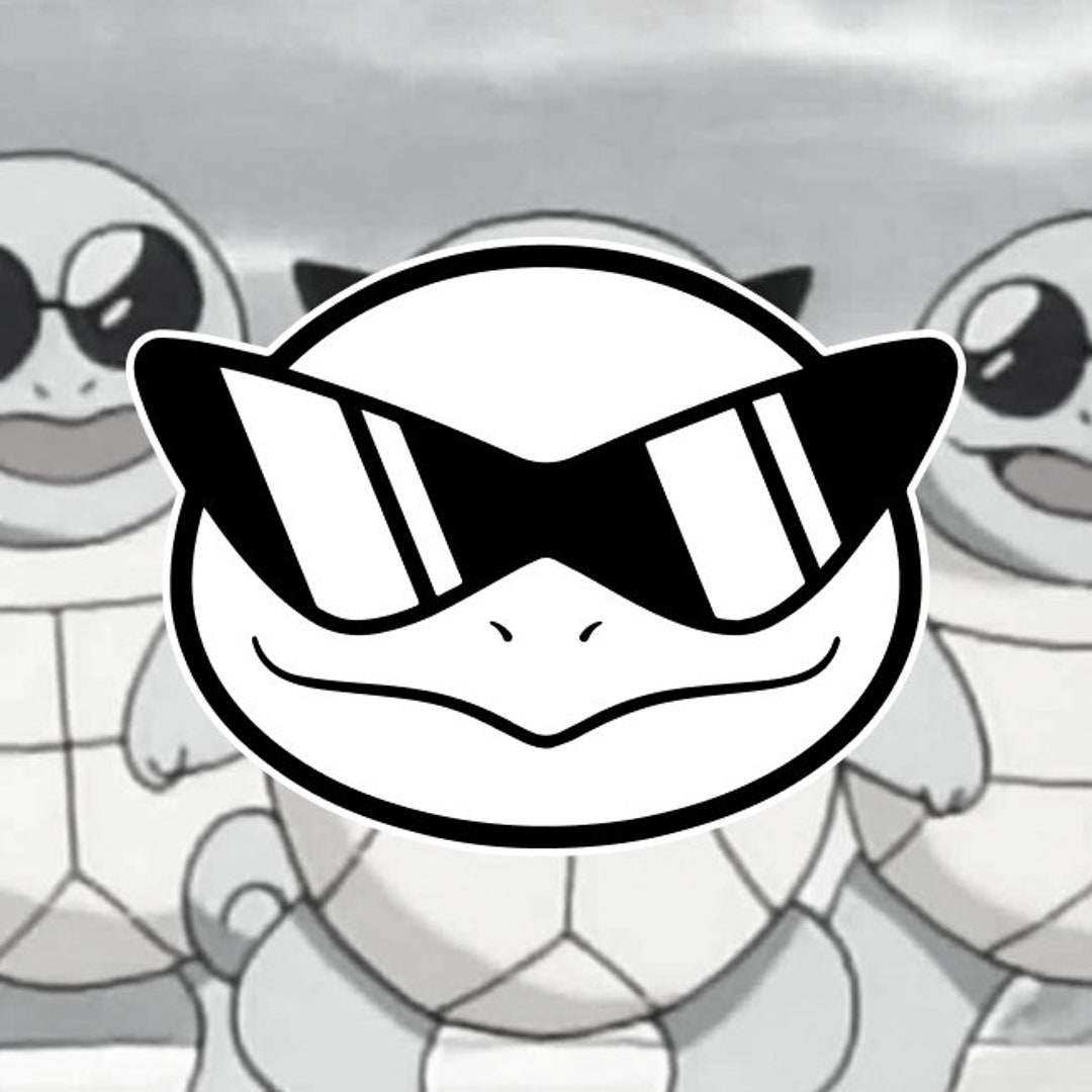 Squirtle Saxaphone Sticker Premium Waterproof Vinyl for Your Car Window ...