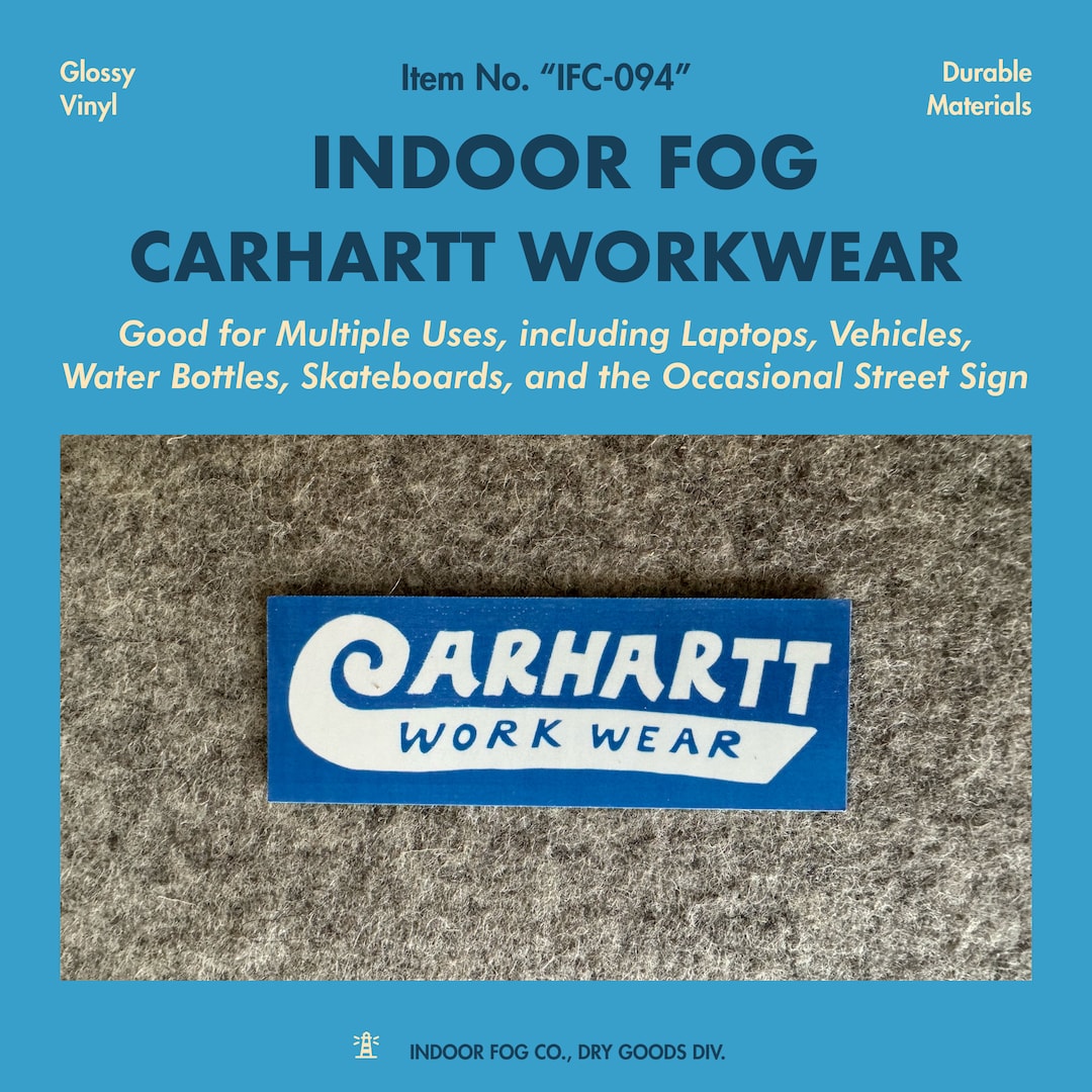 Carhartt Workwear Lo-fi Sticker Premium Glossy Vinyl for Your Car ...