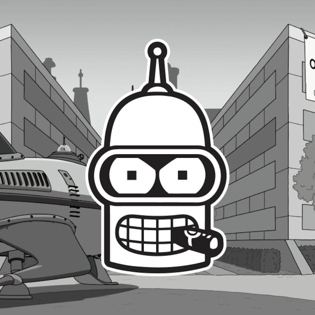 Bender Sticker Premium Waterproof Vinyl for Your Car Window, Taillight ...