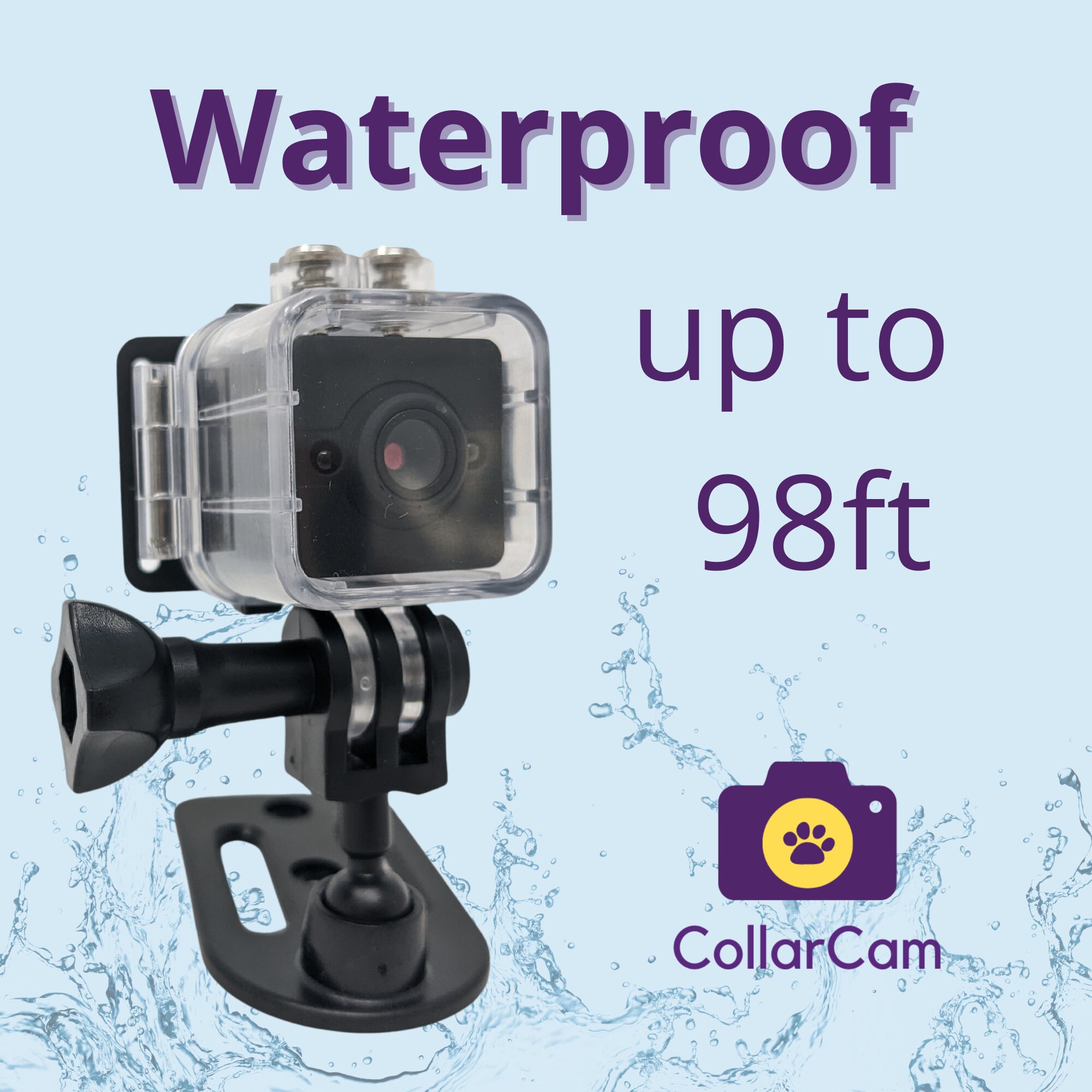 Collarcam: Camera for Cat Collars and Dog Collars Waterproof Pet Camera ...