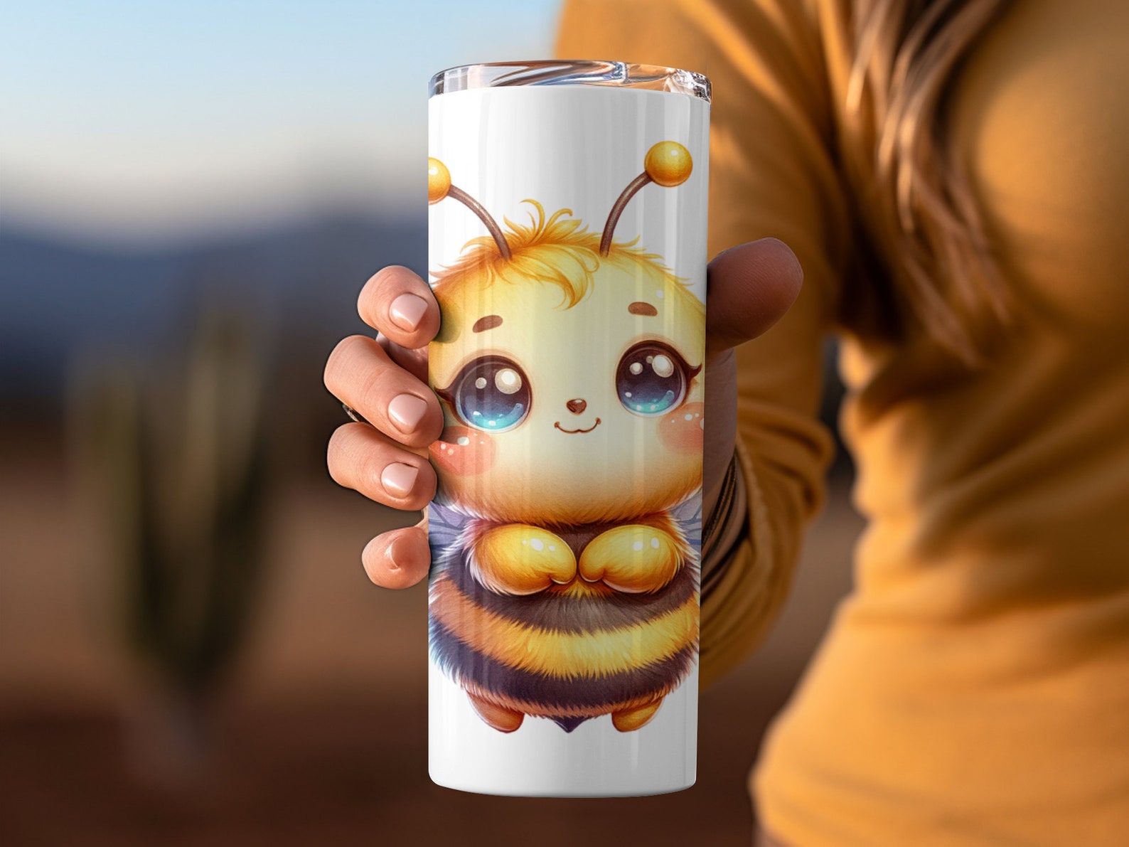 Digital Clipart Adorable Bee Illustration Bundle, Cartoon Bee PNG, SVG ...