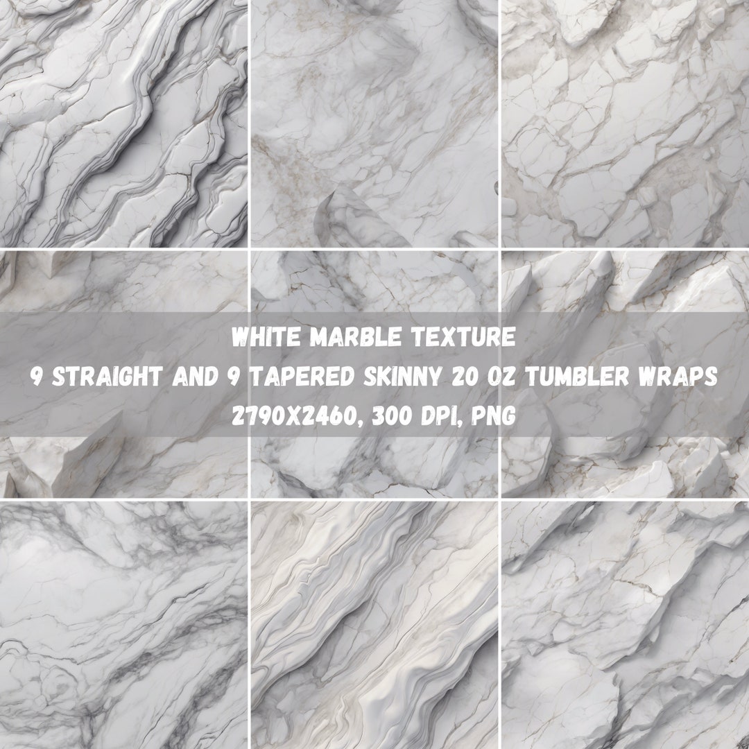 Marble Pattern Digital Paper, White Marble Background, Marble Texture ...