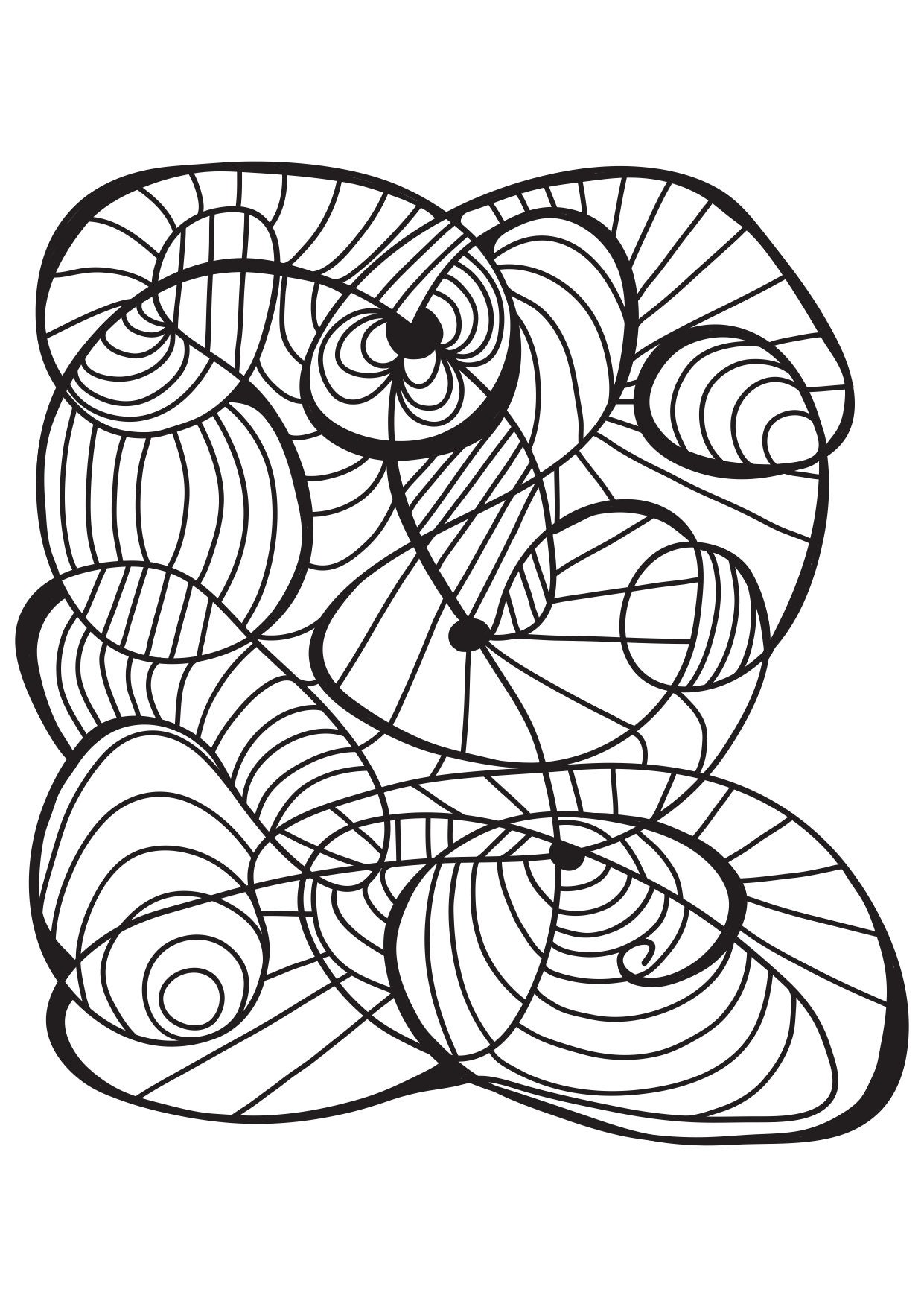 NATURAL STRUCTURE Theme Coloring Pages Kids Adults 48 Pages - Etsy